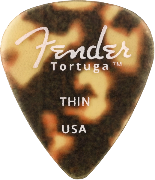 Fender 551 Shape Tortuga Pick, 6-Pack - Thin | Long & McQuade