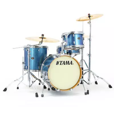 Tama Silverstar 4-Piece Drum Kit With Hardware - Sky Blue Sparkle