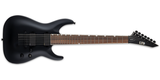 ESP Guitars LTD MH-417 7-String Electric Guitar - Black Satin | Long ...