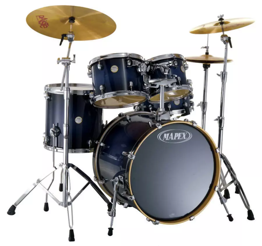 Mapex Meridian Maple Pop/Rock 5-Piece Drum Kit With Hardware - Cobalt ...
