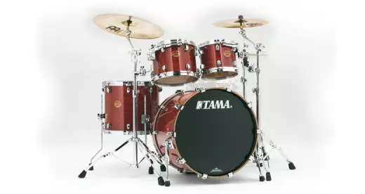 Tama Starclassic Select Walnut 4 Piece Shell Pack - Red Walnut