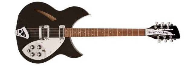 Rickenbacker 300 Series Semi-Acoustic 12 String Guitar - Jetglo | Long ...
