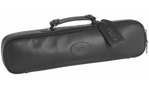 Reunion Blues Leather Flute Case Bag - Black | Long & McQuade