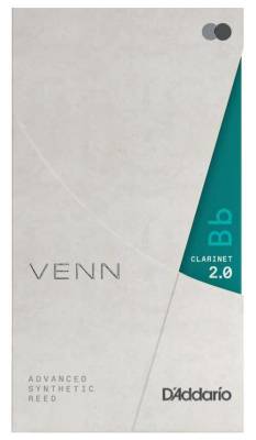 D'Addario Woodwinds VENN Synthetic Clarinet Reed - 2.0 | Long & McQuade
