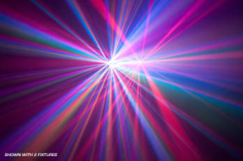 American DJ 3W Tri LED Moonflower DJ Light W/108 Beams | Long & McQuade