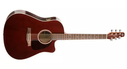 Seagull Guitars Entourage Acoustic Guitar - Burgundy CW GT QI | Long ...