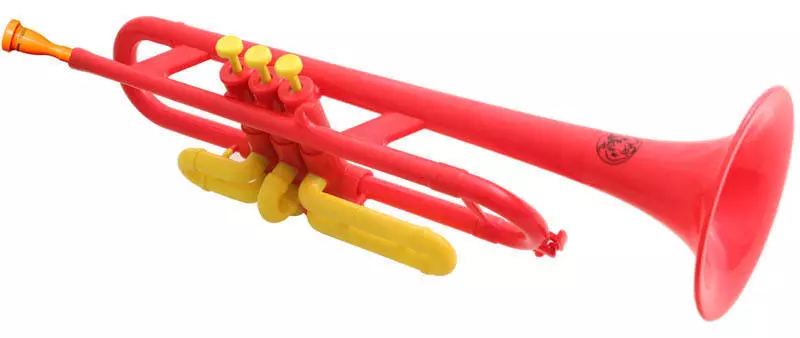 Warburton Tiger Plastic Trumpet - Red | Long & McQuade