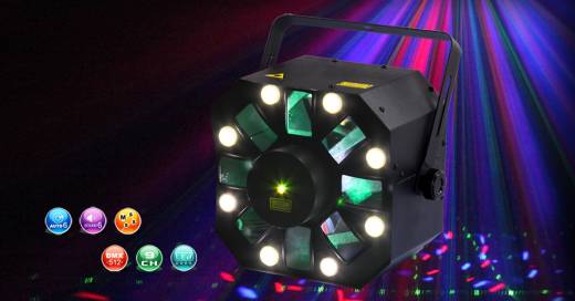 Microh Monsoon FX LED/Strobe/Laser Light | Long & McQuade