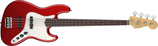 Fender American Standard Fretless Jazz Bass - Mystic Red | Long & McQuade