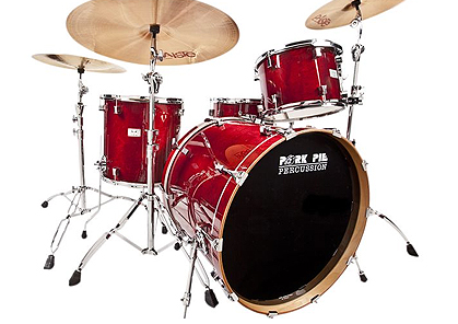 Pork Pie Percussion Squealer 4-Piece Shell Pack - Cherry Lacquer
