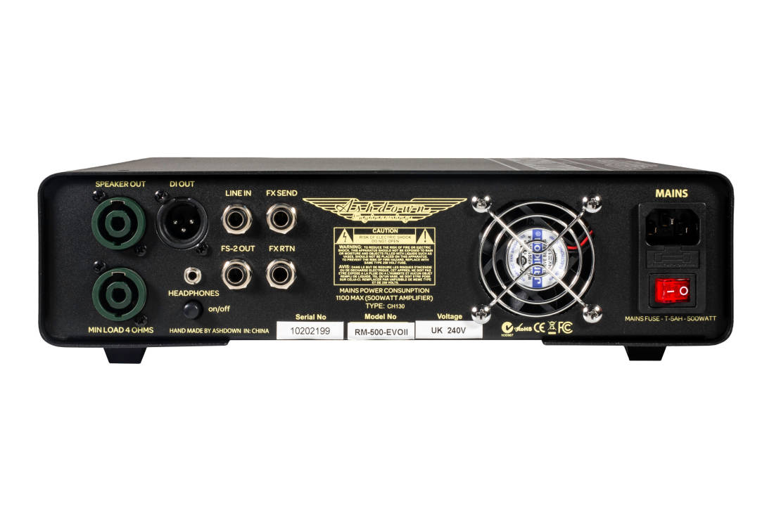 Ashdown Engineering RM-500 EVO II Rootmaster 500W Bass Head | Long & McQuade