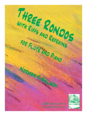 Falls House Press Three Rondos With Riffs And Refrains - Nelson - Flute ...