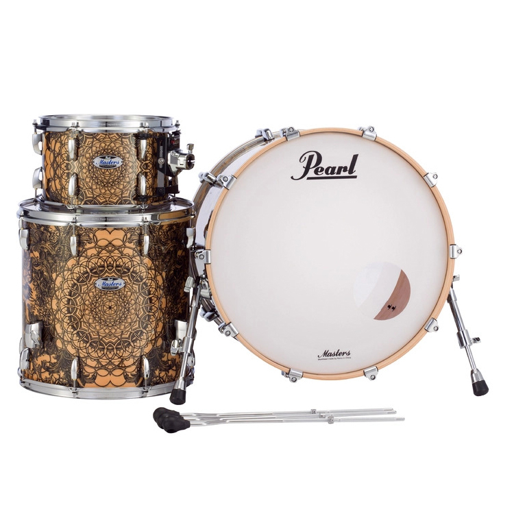 Pearl Masters Maple Complete 3-Piece Shell Pack (24,13,16) - Cain And ...