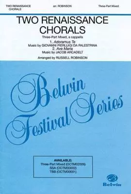 Warner Brothers Two Renaissance Chorals (Adoramus Te / Ave Maria) | Long & McQuade
