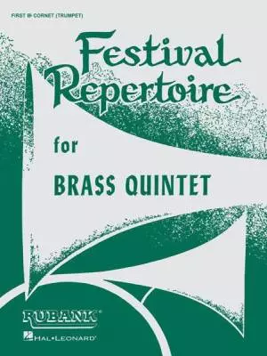 Rubank Publications Festival Repertoire For Brass Quintet | Long & McQuade