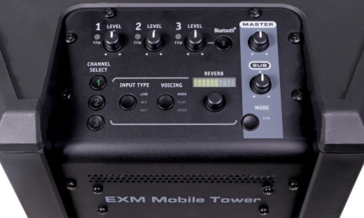 Yorkville EXM Mobile Tower Battery Powered PA System | Long & McQuade