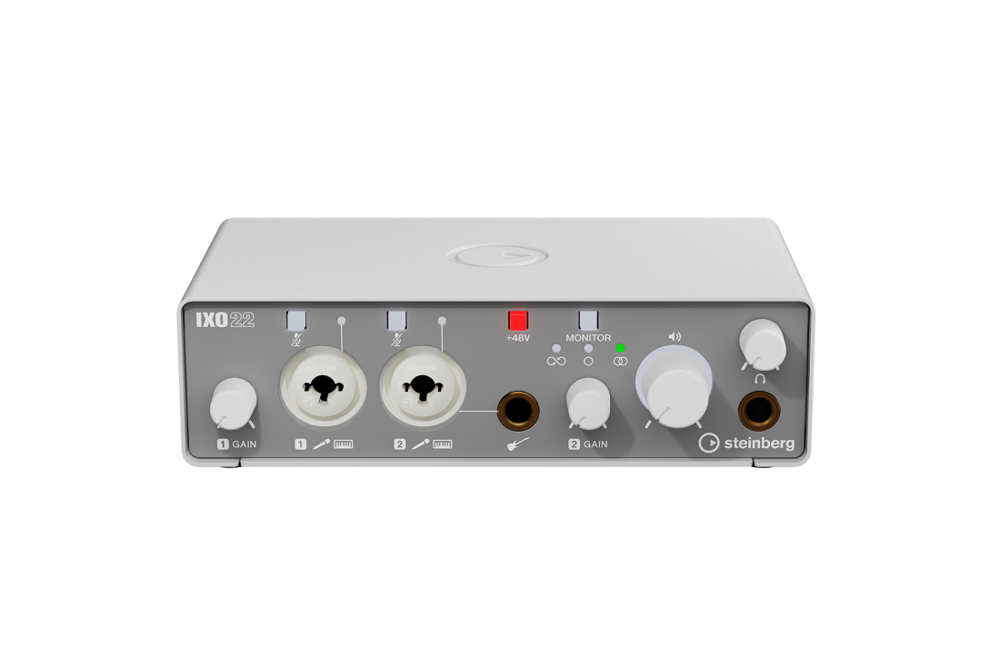 Steinberg IXO22 USB-C Audio Interface - White | Long & McQuade