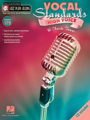 Hal Leonard Vocal Standards (High Voice): Jazz Play-Along Volume 129 ...