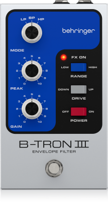 Behringer B-TRON III Vintage Auto-Wah Envelope Filter | Long & McQuade