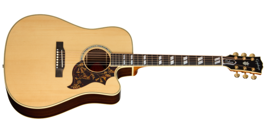Epiphone Hummingbird Deluxe EC Acoustic/Electric Guitar With Case ...