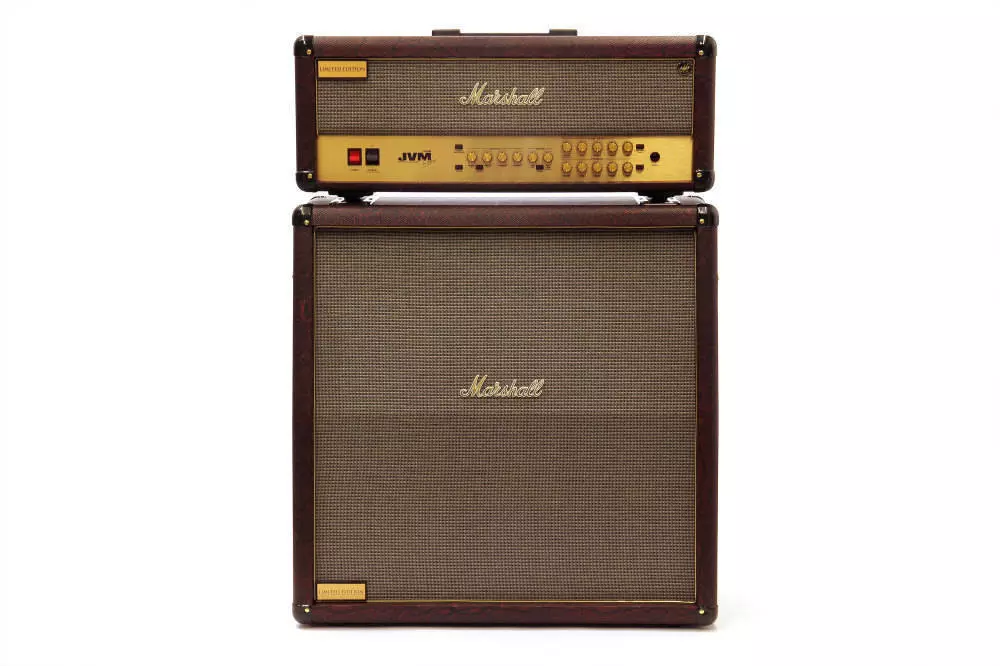 Marshall Limited Edition Red Python Set JVM205 Head & 1960A Cab | Long ...