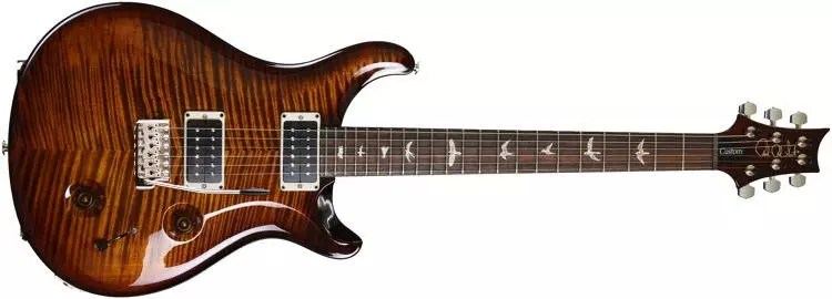 PRS Guitars Custom 22 W/Bird Inlay - Black Gold Burst | Long & McQuade
