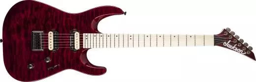 Jackson Guitars Pro Series DK2MQHT Electric Guitar - Transparent Red