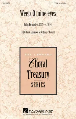 Hal Leonard Weep O Mine Eyes - Bennet/Powell - TTBB | Long & McQuade