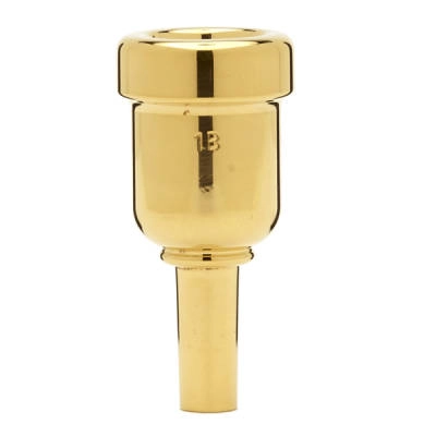 Denis Wick Special Order 2 Month Lead Time - 1XB Gold Heavy Top Cornet Mouthpiece | Long & McQuade