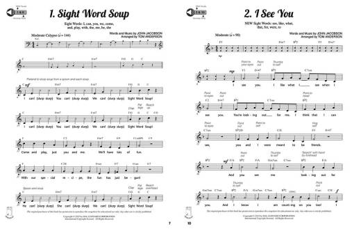 Hal Leonard Sight Word Soup - Jacobson - Teacher Book/Enhanced CD ...