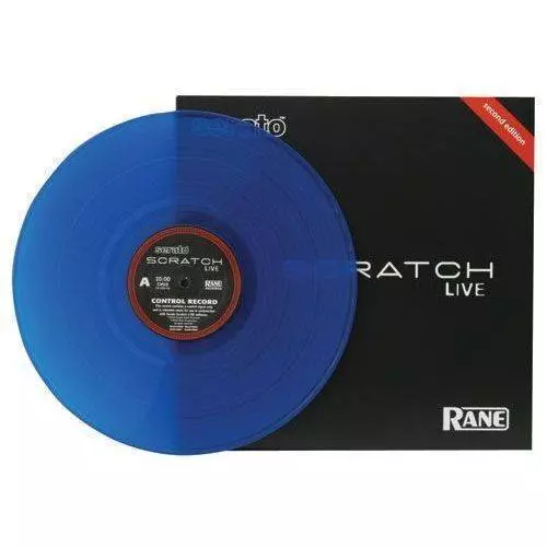 RANE Serato Scratch Live Vinyl (Blue) | Long & McQuade