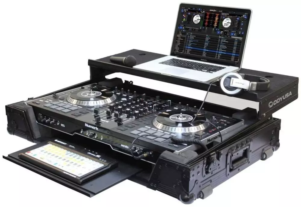 Odyssey Black Label Glide Style Case For Newmark NS7II | Long & McQuade