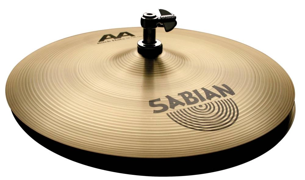Sabian AA Rock Hi Hats Brilliant Finish - 14 Inch | Long & McQuade