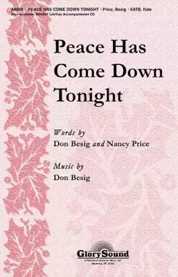 Shawnee Press Peace Has Come Down Tonight - Besig/Price - SATB | Long ...
