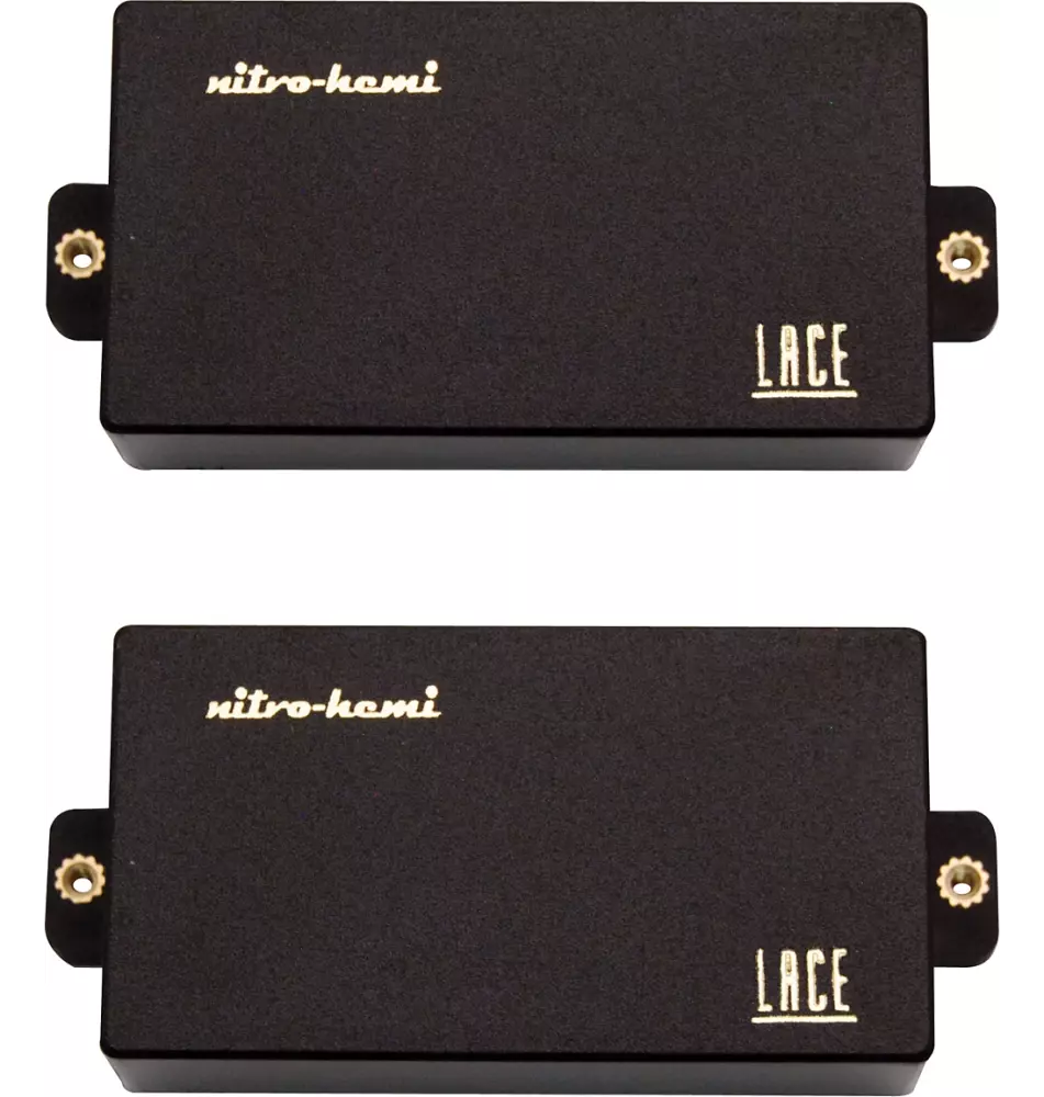 Lace Nitro-Hemi Humbucker Set - Matte-Black | Long & McQuade