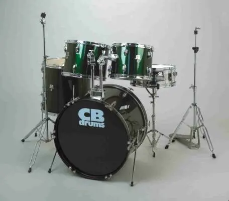 CB Percussion 5 Piece Drum Kit In With Cymbals, Throne, And Hardware ...