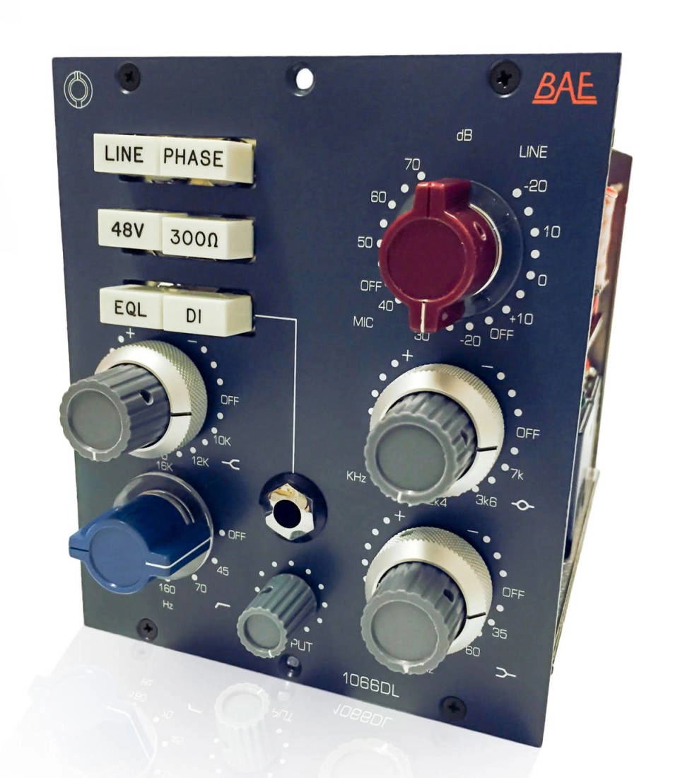 BAE Audio 1066DL Module For 500 Series Racks | Long & McQuade
