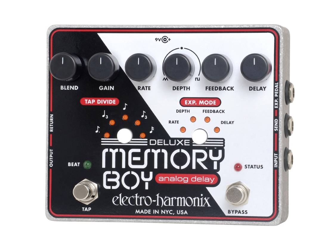 Electro-Harmonix Deluxe Memory Boy Analog Delay With Tap Tempo | Long ...