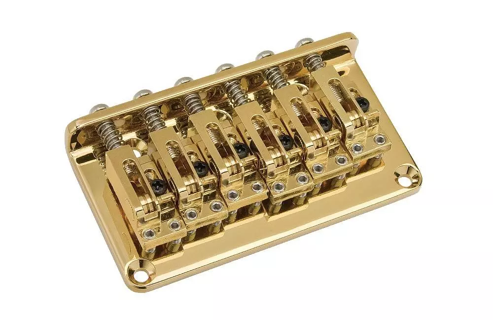 Gotoh GTC12 12-String Non-Tremolo Bridge - Gold | Long & McQuade