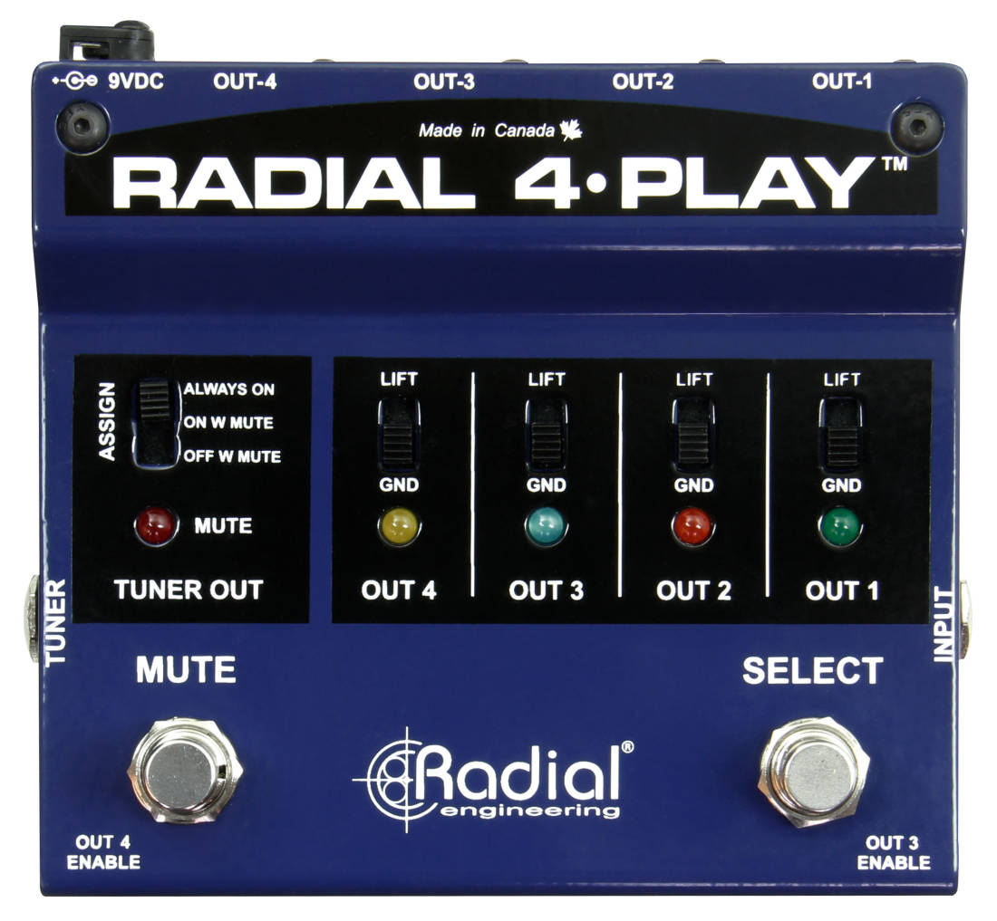 Radial Radial 4-Play | Long & McQuade