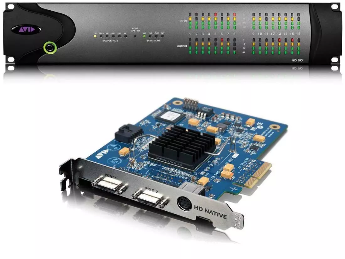 Avid Pro Tools HD Native + HD I/O 16x16 Analog Bundle PCIE | Long & McQuade