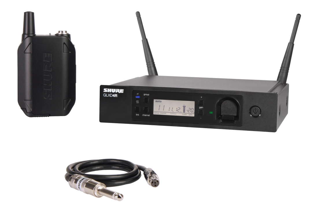 Shure GLXD14R - Advanced Digital Wireless Instrument System With ...