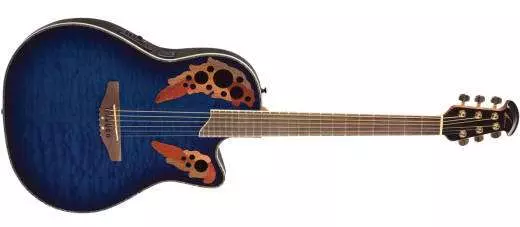 Ovation Celebrity Mid Depth Acoustic/Electric - Blue | Long & McQuade