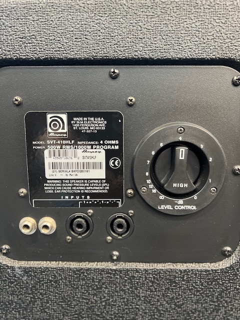 Gear Hunter | Ampeg - SVT-410HLF
