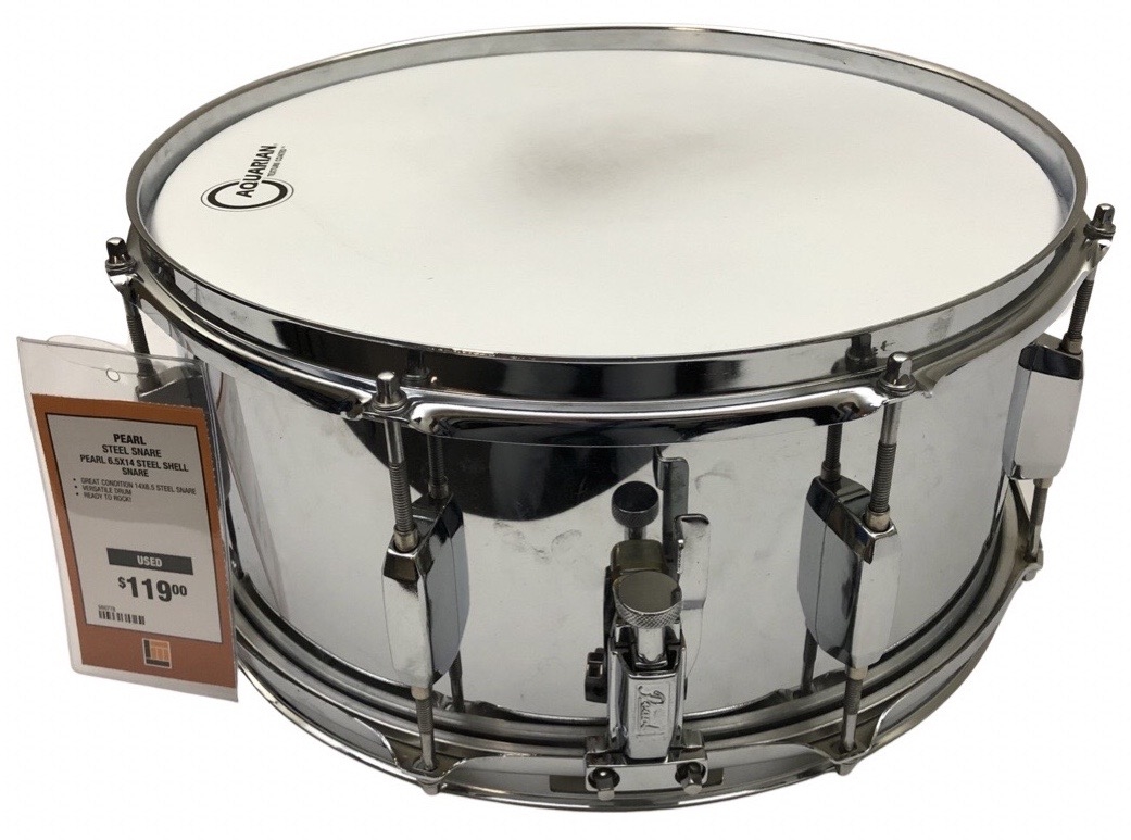 Gear Hunter | Pearl Steel Snare Drum