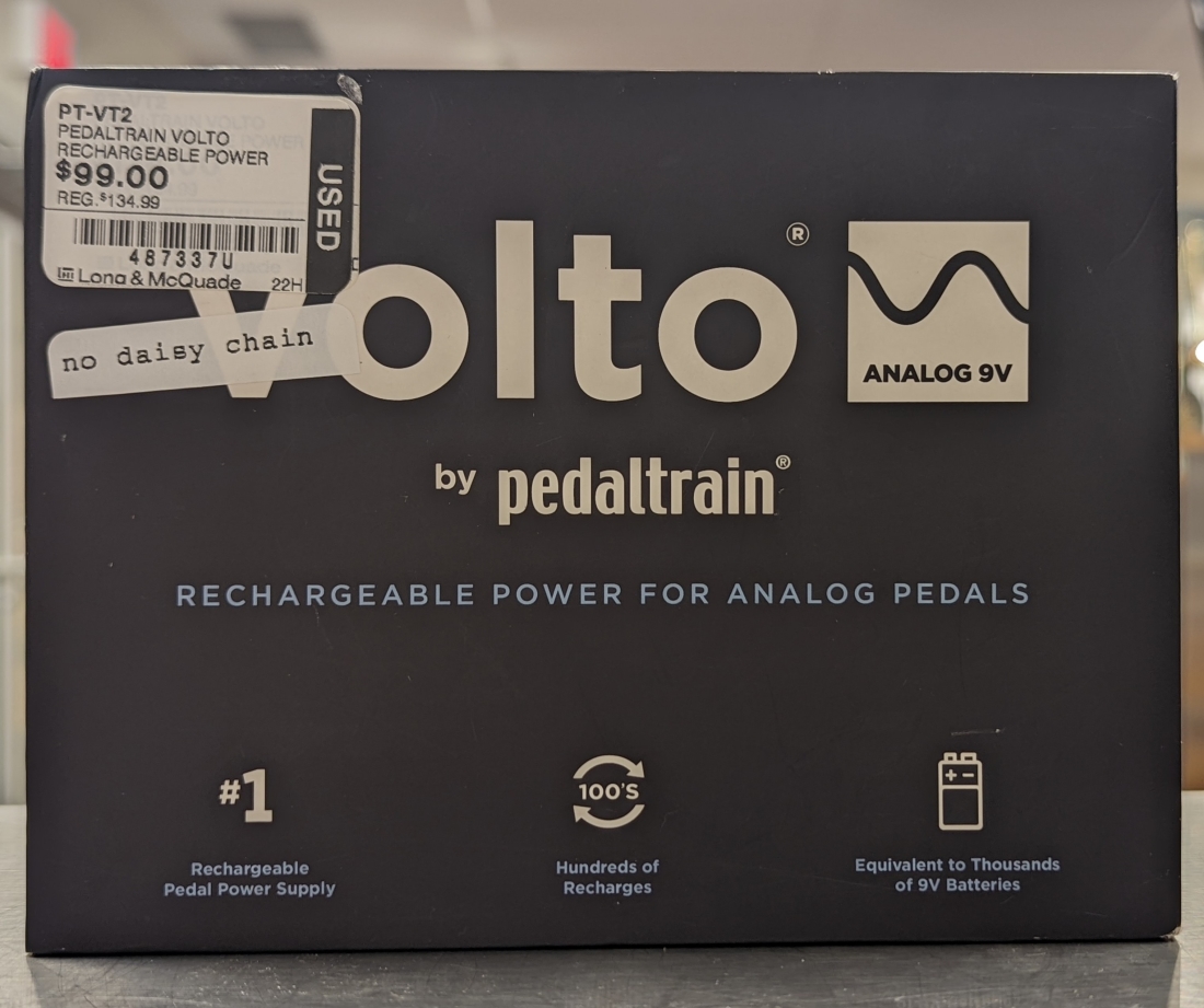 Gear Hunter | Pedaltrain - PT-VT2 Volto Rechargeable Power Supply