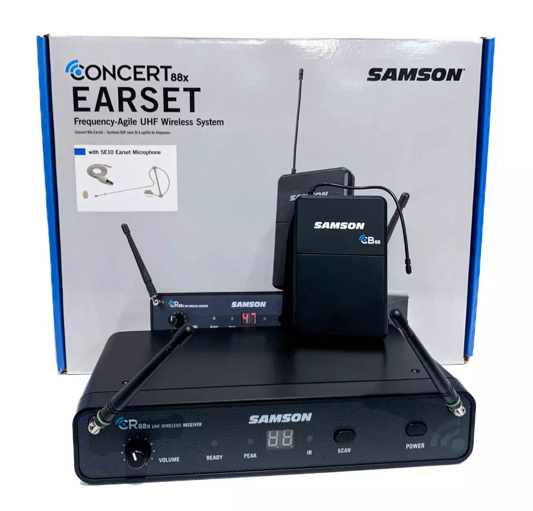 Gear Hunter | Samson - Concert 88 Earset 16-Channel True Diversity UHF ...