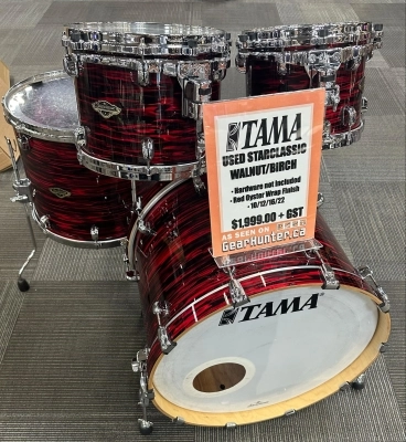 Gear Hunter | Tama Walnut/Birch Shell Pack