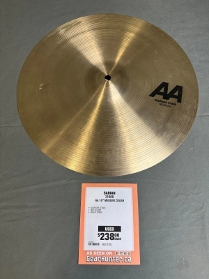 Gear Hunter | Sabian 16" AA Medium Crash Cymbal