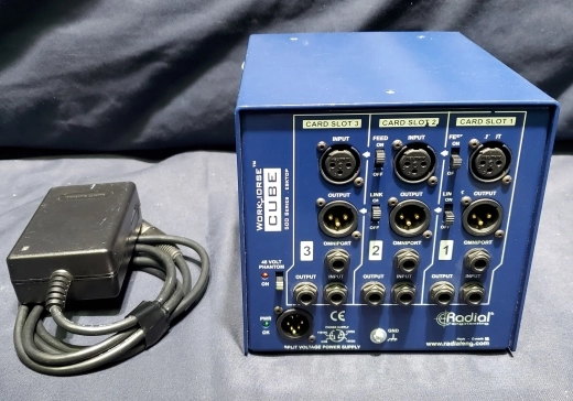 Gear Hunter | Radial Cube Desktop 500 Series Rack For 3 Modules